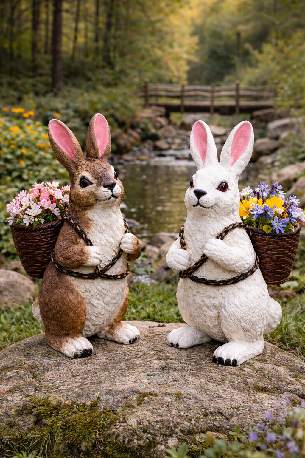 Garden Bunny Planter Sculpture - Buy Online | Sculptures & Statues ...